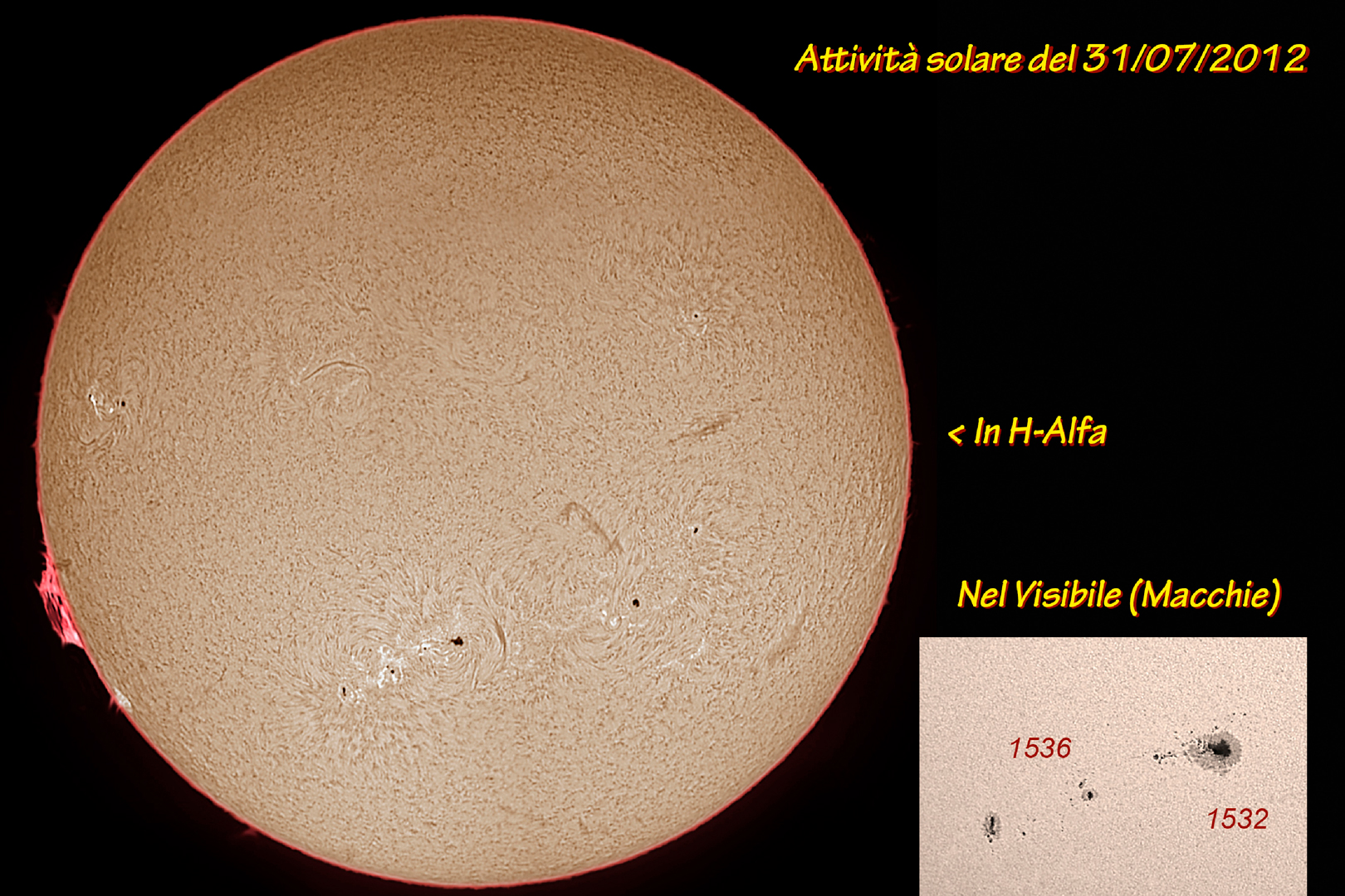 Astrofoto - Sole